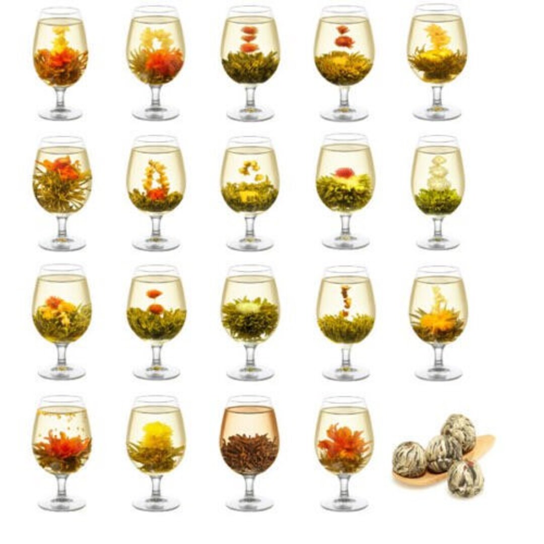 10 Types of Blooming Flowering Tea Bloom Tea Flower Tea - Etsy