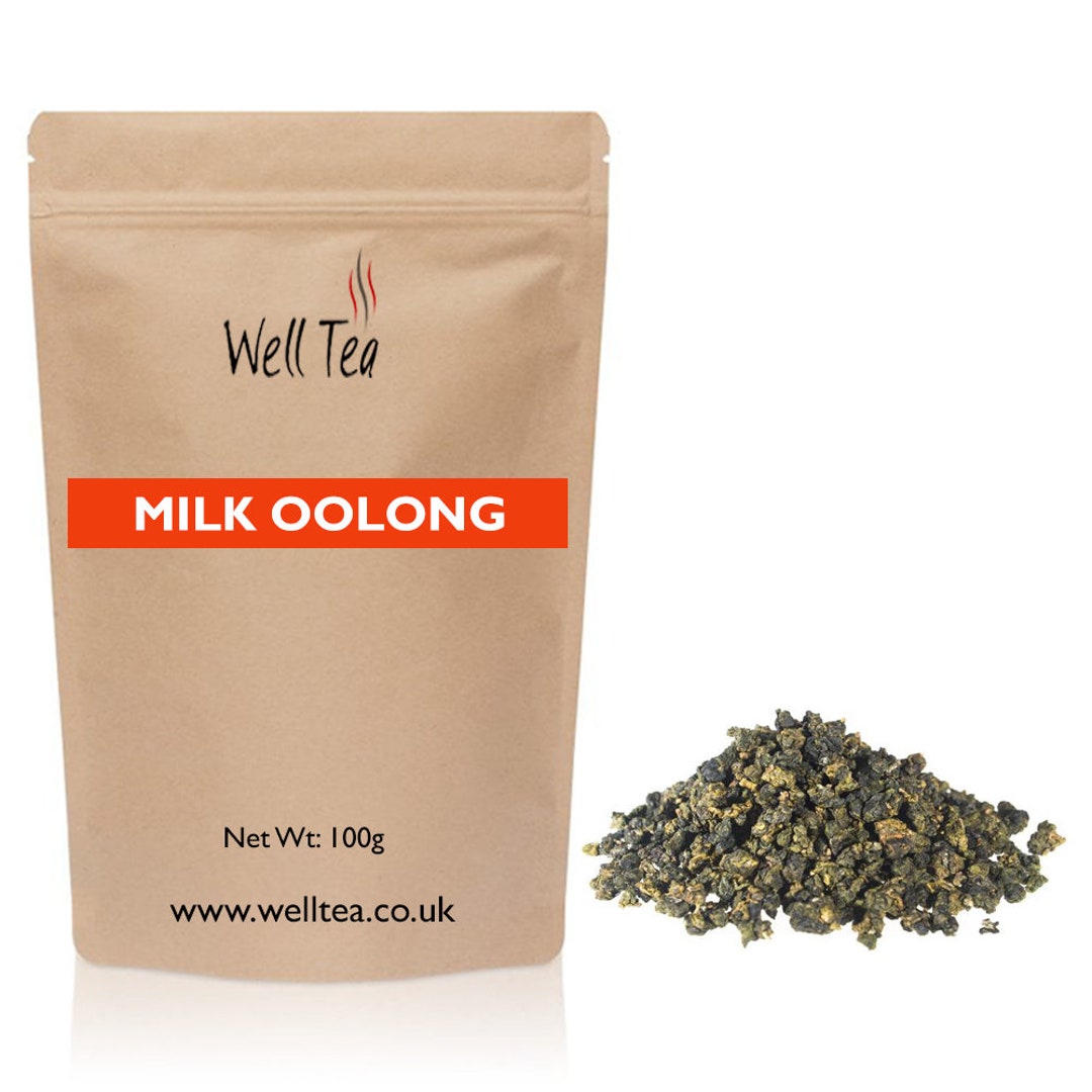 Milk Oolong Tea - Oriarm Jin Xuan - Loose Leaf, Taiwan Oolong Green Tea ...