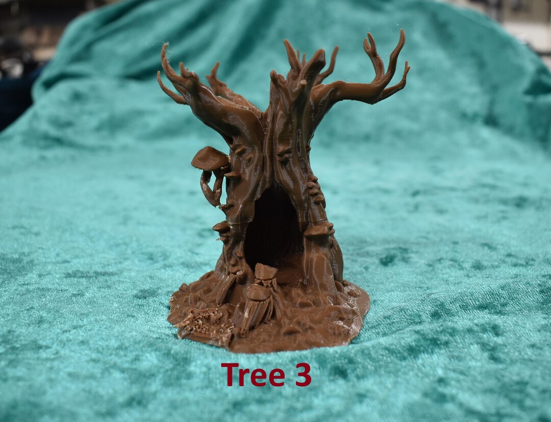 3d-printed Aquarium Decorations | Naturalistic Tree Stump, Hollow Logs ...