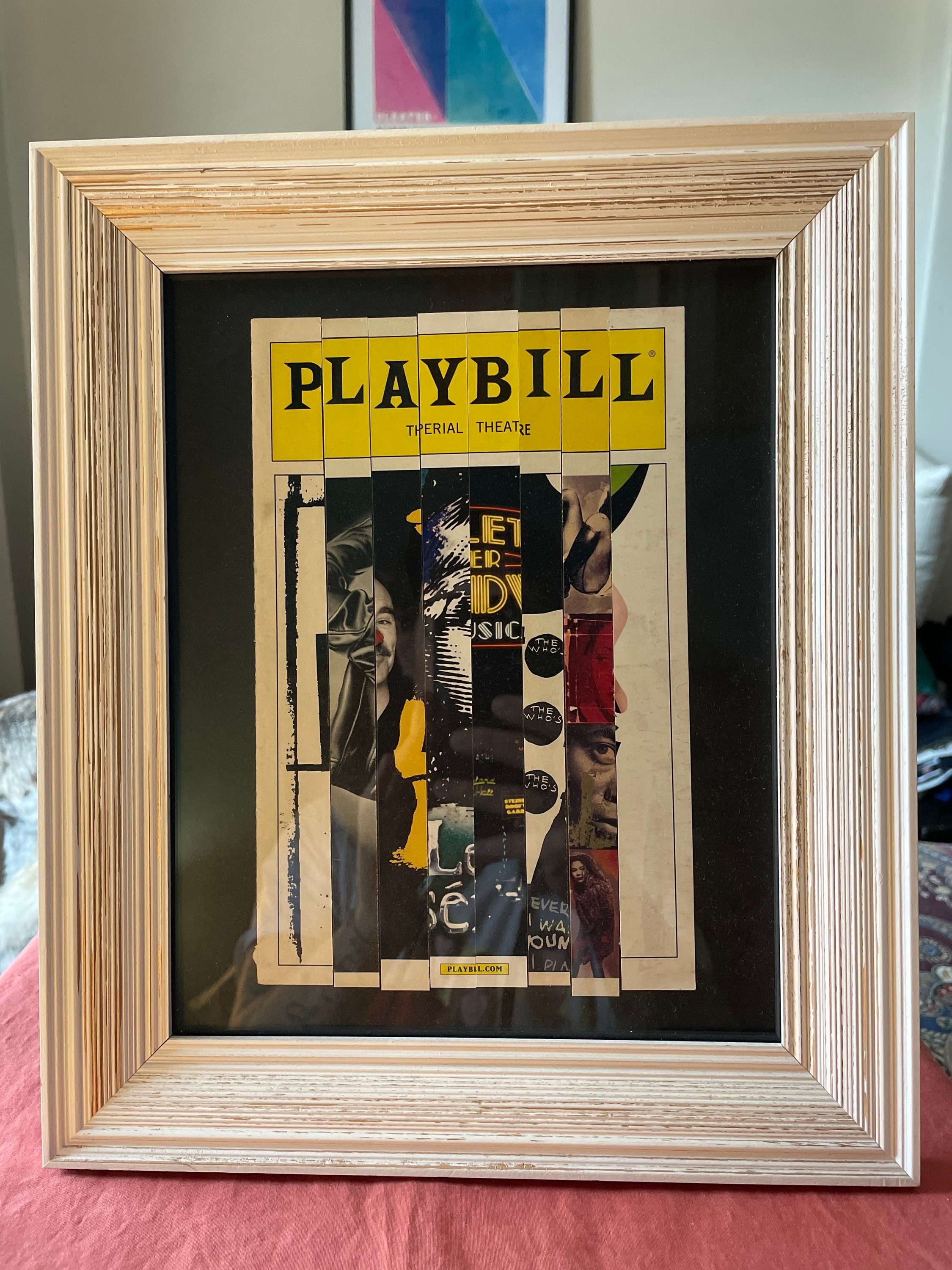 Playbill Framed Art