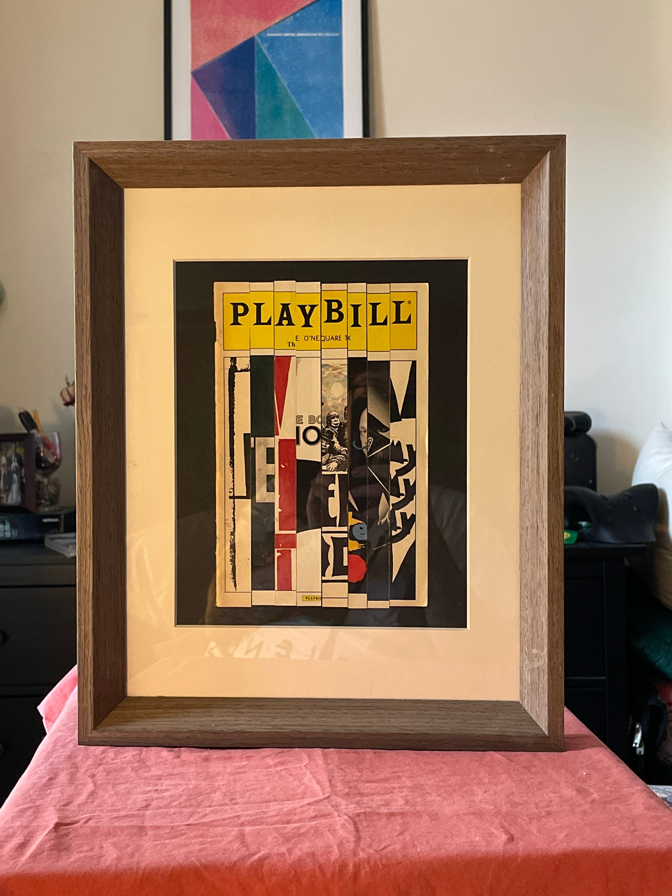 Playbill Framed Art