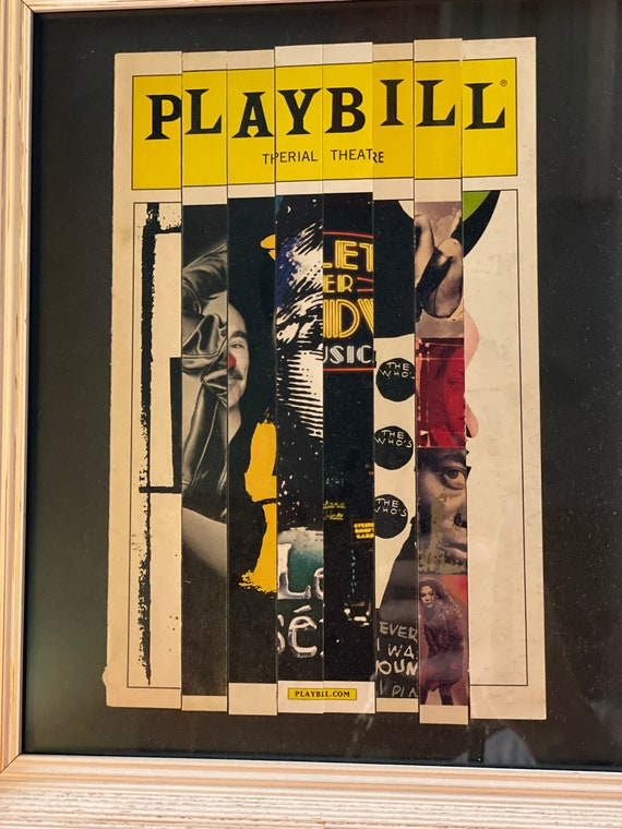 Playbill Framed Art