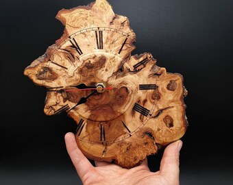 Live Edge Clock | Etsy