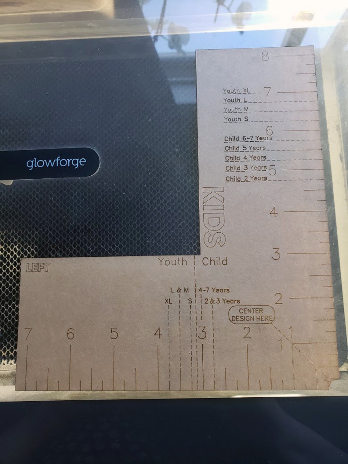 Shirt Pocket Placement Ruler, T-shirt Chest Alignment Tool, Tshirt ...