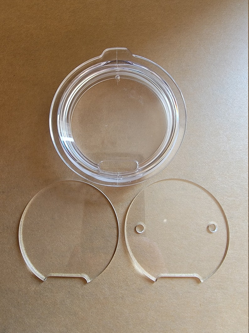 Wholesale Acrylic Tumbler Topper Removable Mason Jar Insert - Etsy