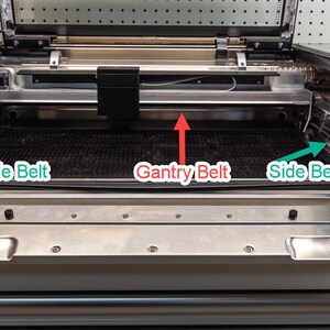 Glowforge Replacement Belt, GF Replace Carriage Plate Ribbed Belt ...