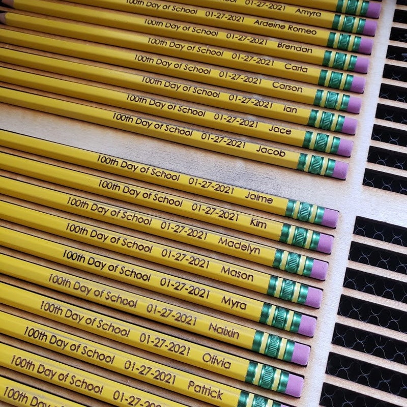 Personalized Pencils - Etsy