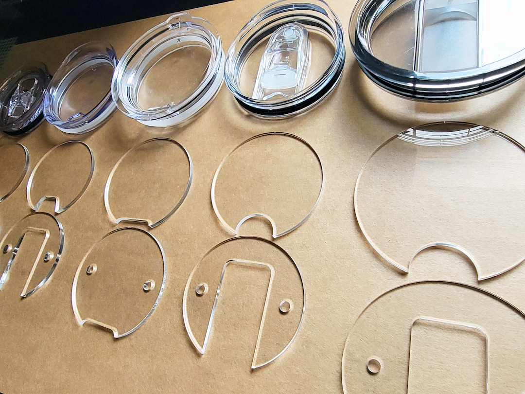 Wholesale Acrylic Tumbler Topper, Removable Mason Jar Insert, 3D ...