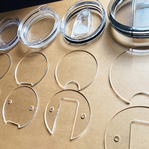 Tumbler Ice Topper 3D Printed Base Removable Ice Topper - Etsy