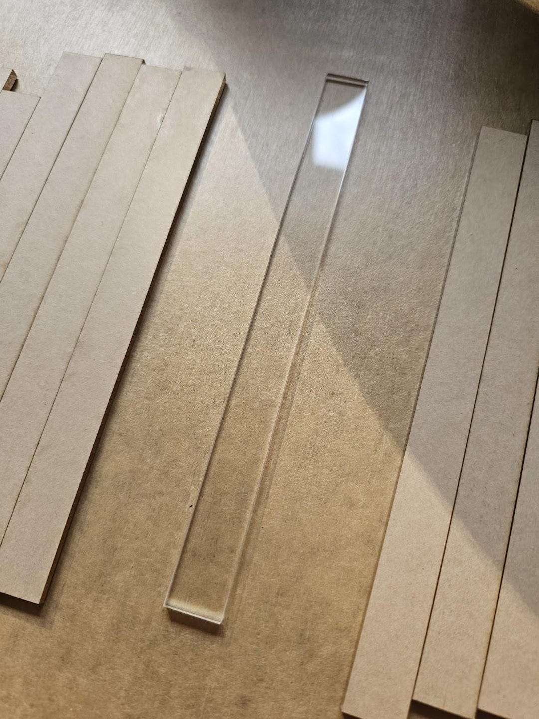 Wholesale Clear Acrylic Long Rectangle Blanks, Cast Acrylic Stick ...