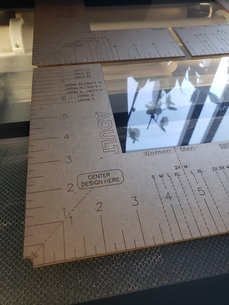 Shirt Pocket Placement Ruler T-shirt Chest Alignment Tool - Etsy New ...