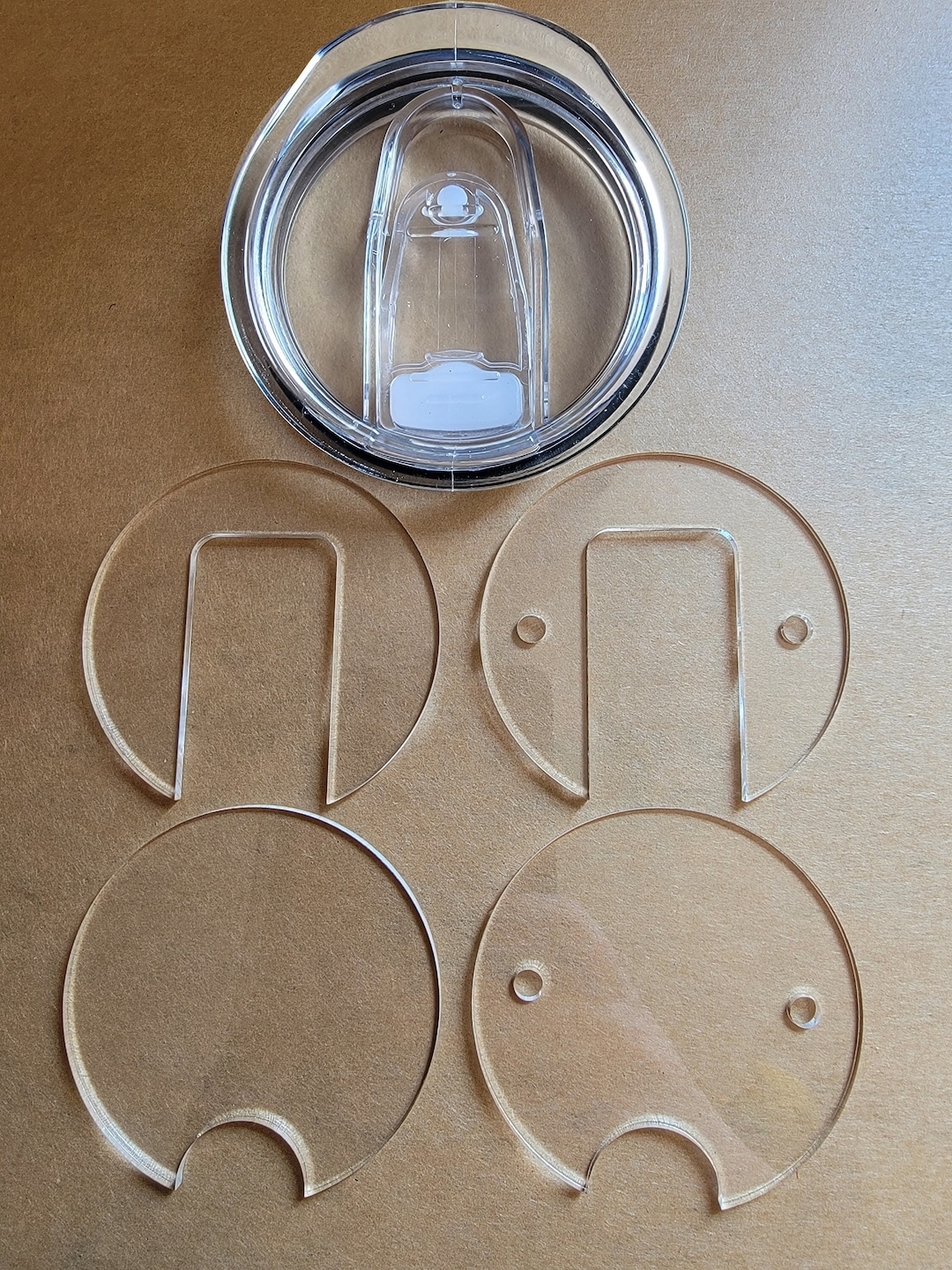 Straight / Skinny Wholesale Acrylic Tumbler Topper, Tumbler Topper ...