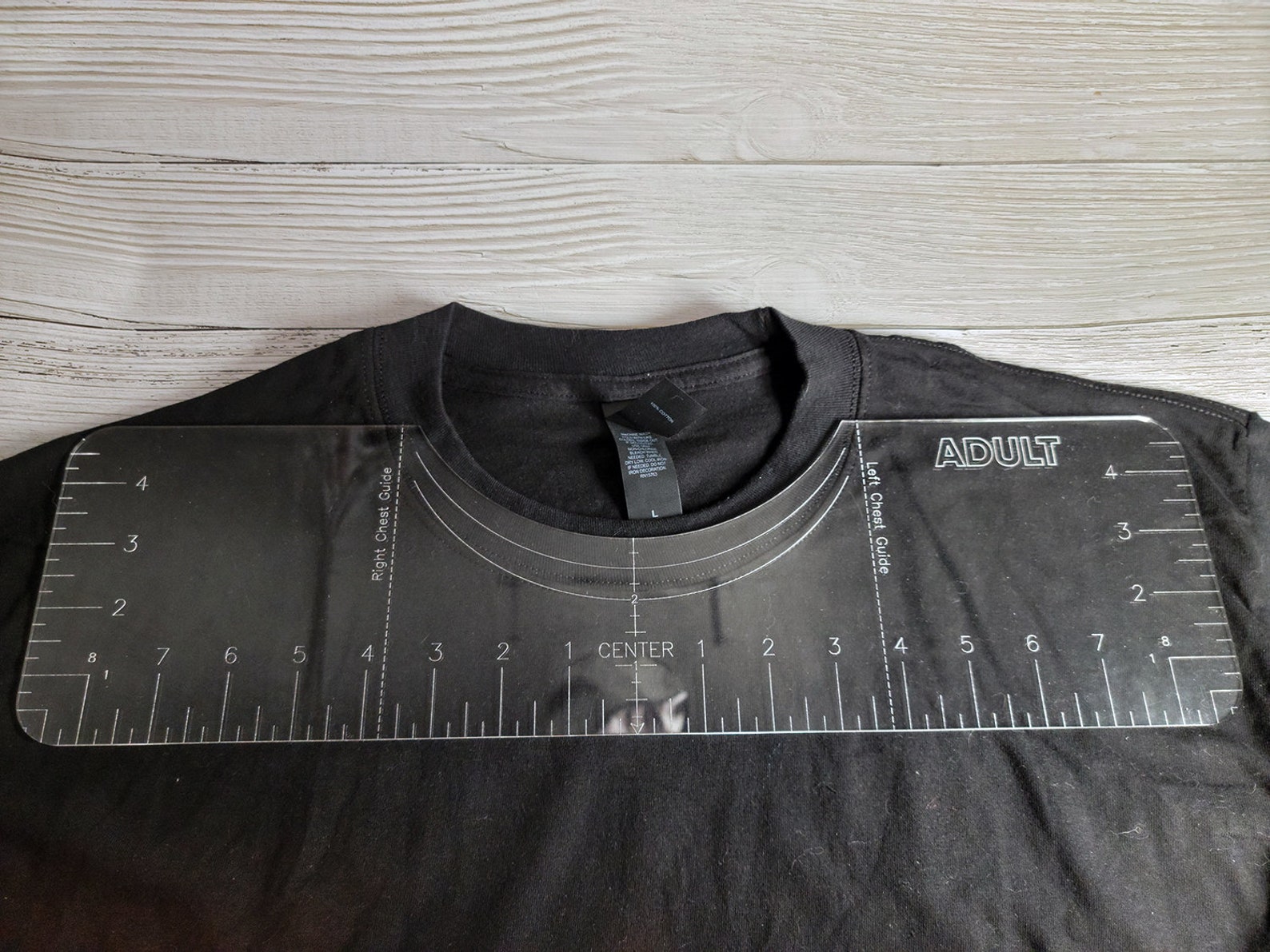 6xl-infant Full T-shirt Ruler Set T Shirt Alignment Tool - Etsy