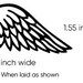 Wholesale Acrylic Wings, Acrylic Angel Wing Blank, Rose Gold Wings ...