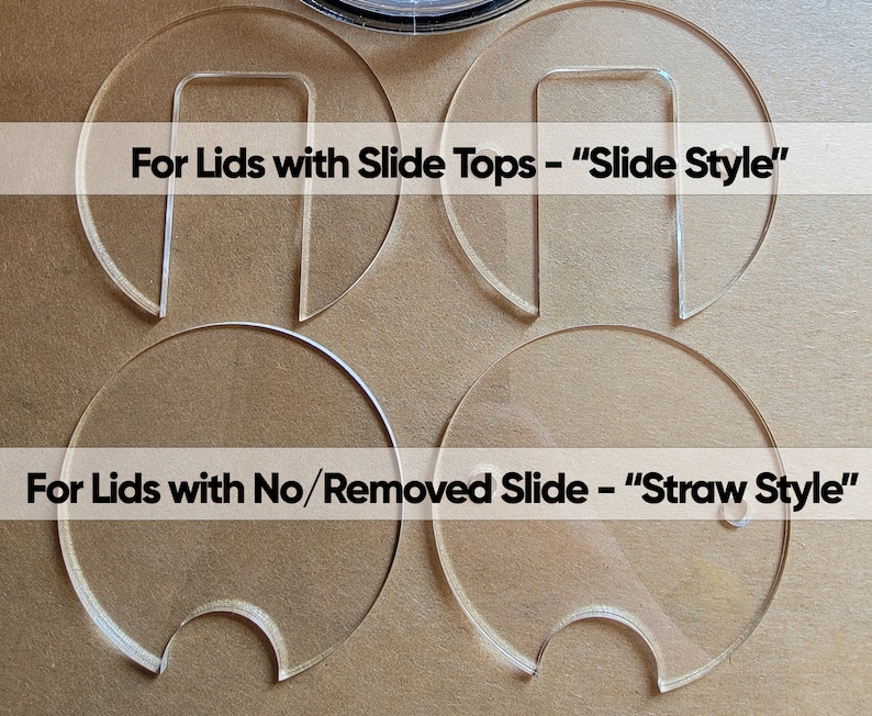 Wholesale Acrylic Tumbler Topper Removable Mason Jar Insert - Etsy