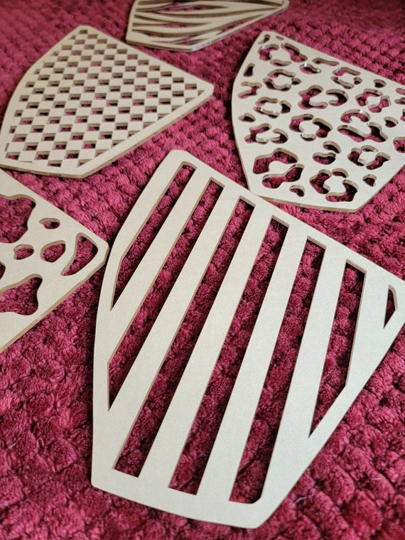 PATTERNS Acrylic Sleeve Bleaching Stencil T-shirt Bleach - Etsy