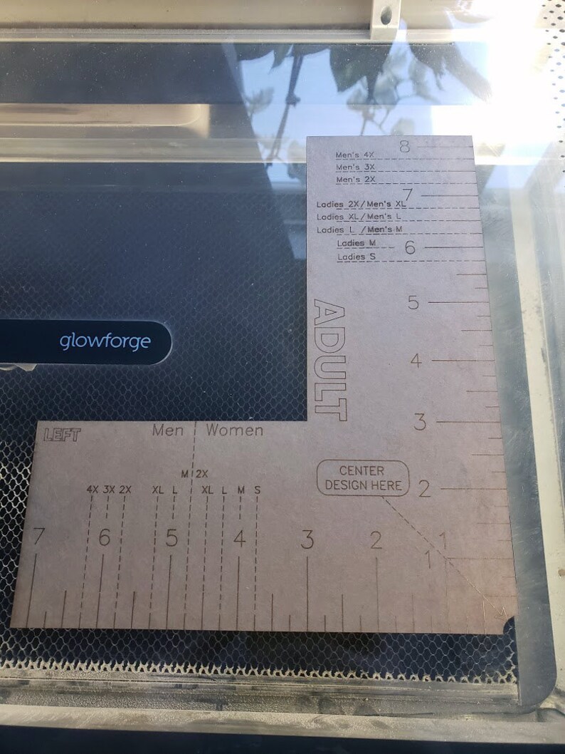 Shirt Pocket Placement Ruler T-shirt Chest Alignment Tool - Etsy