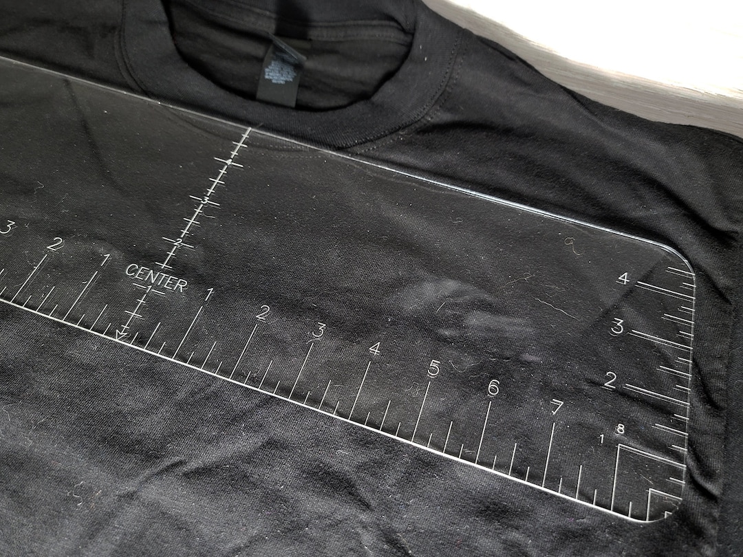 Acrylic Clear Ruler, 18" Centering Tool, Decal Guide, Quilting Ruler ...