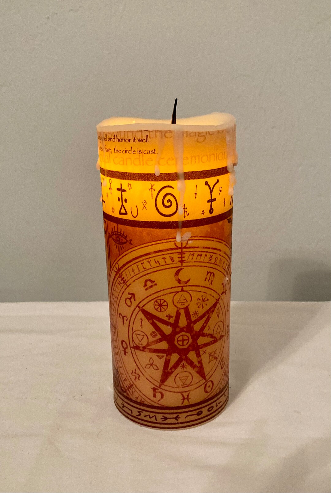 Hocus Pocus, Sanderson Sisters, Spell Casting, Wax Candle, LED Candle ...