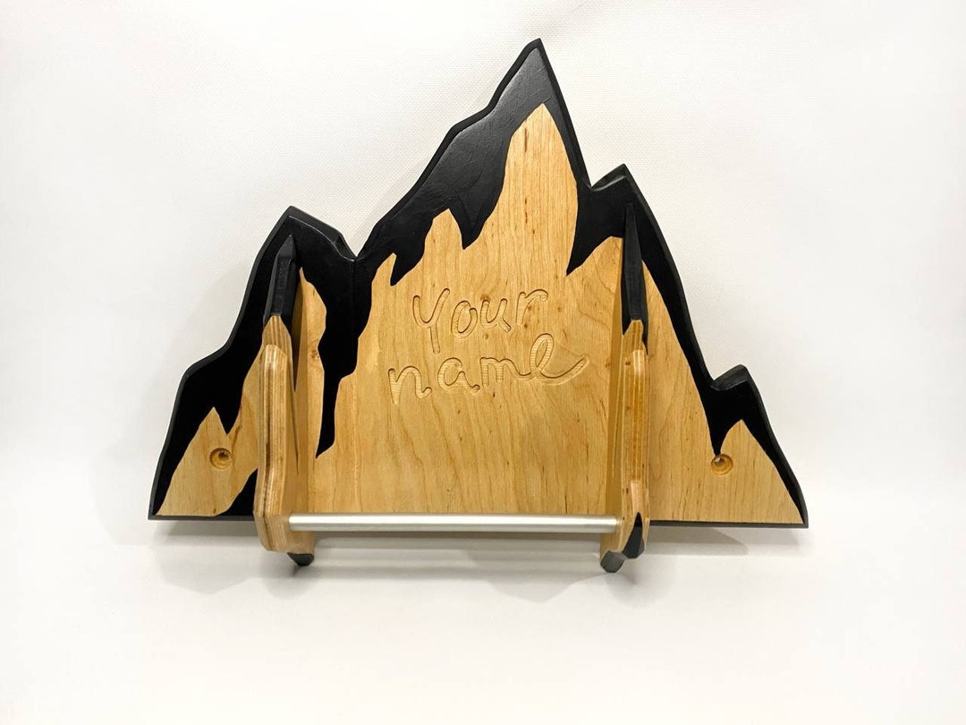 Wooden Snowboard Rack, Ski Wall Mount, Showboard Holder, Medal Display ...