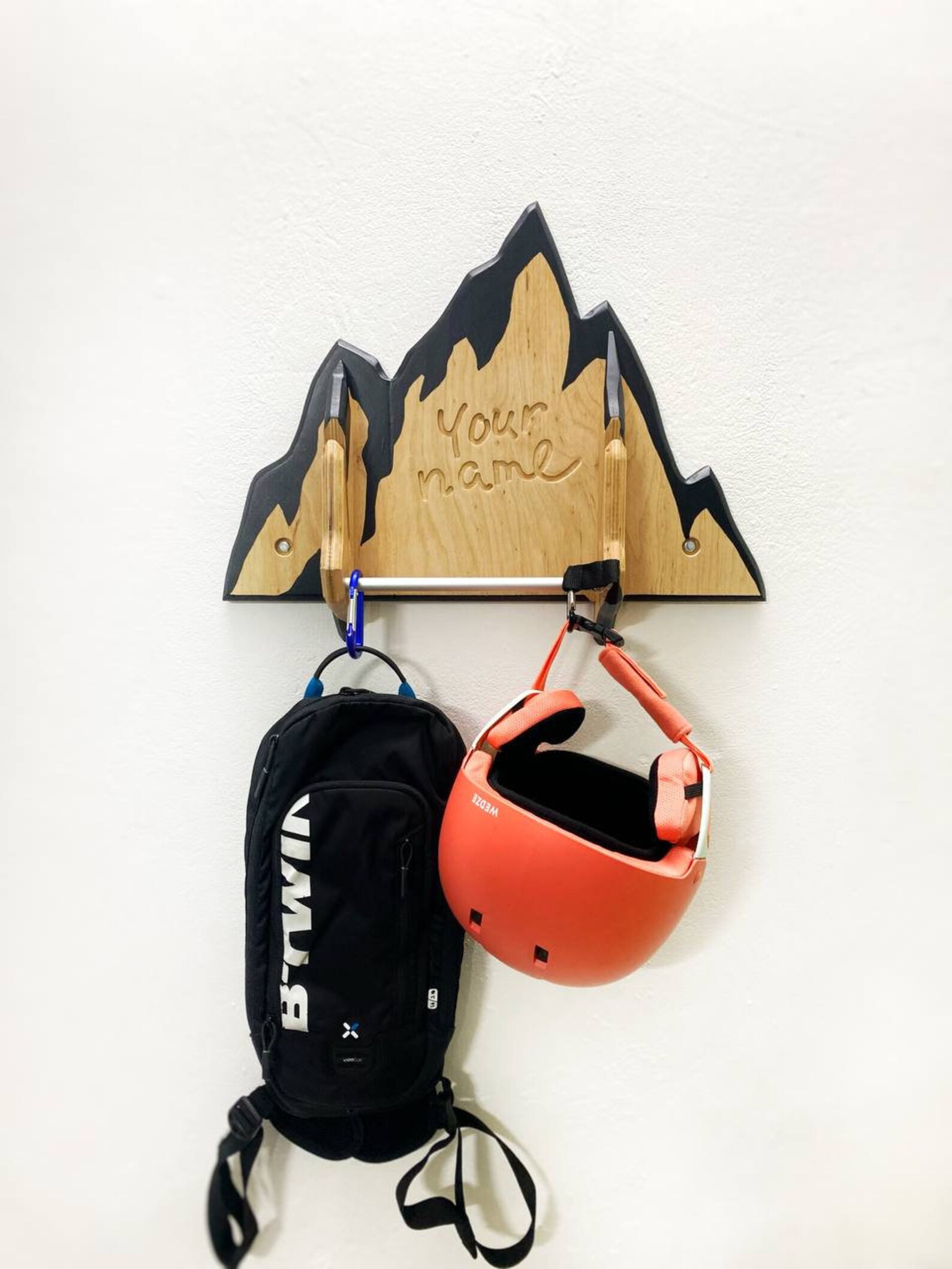 Wooden Snowboard Rack, Ski Wall Mount, Showboard Holder, Medal Display ...