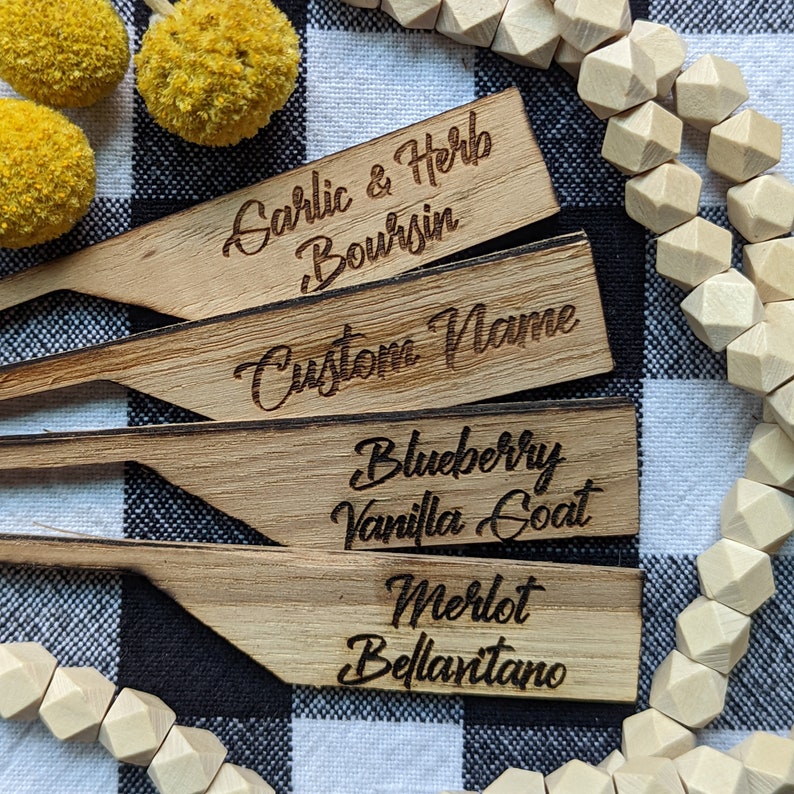 Cheese Marker Set (A) | Grazing Table Accessory | Cheese Flags - Etsy