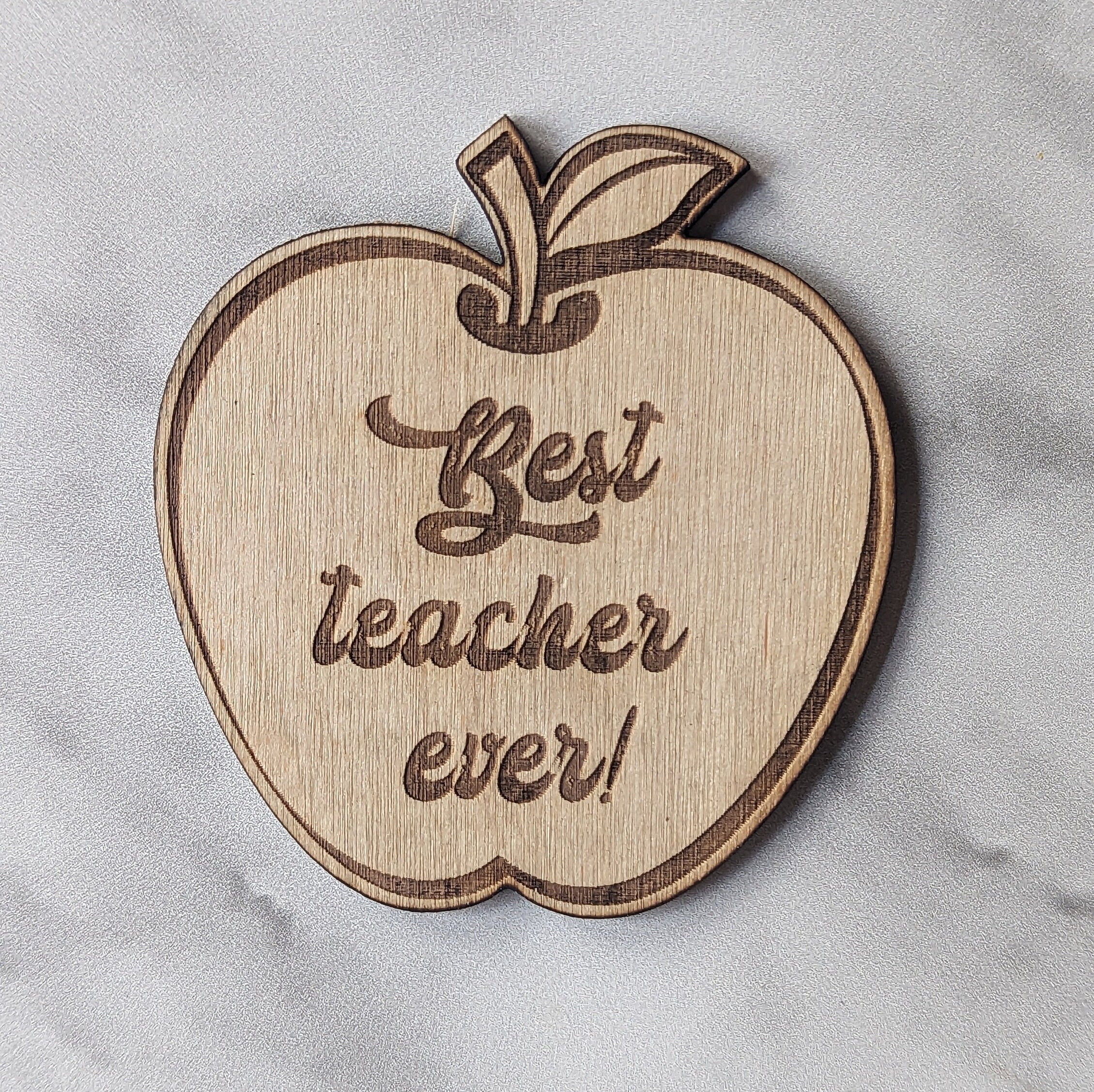 Teacher Appreciation Toppers | Embellishments | Wooden Gift Tag ...