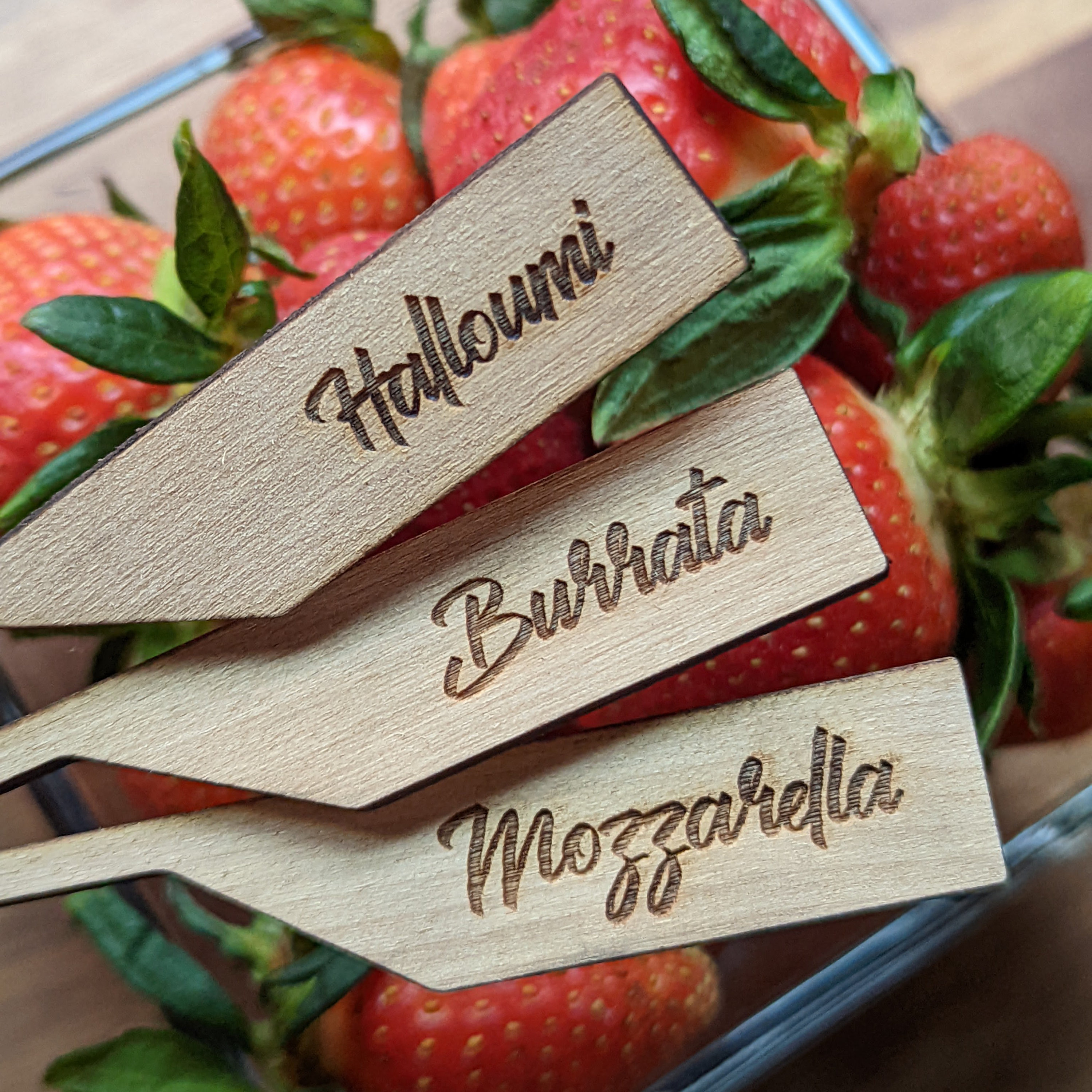 Cheese Marker Set B Grazing Table Accessory Cheese Flag set of 16 ...