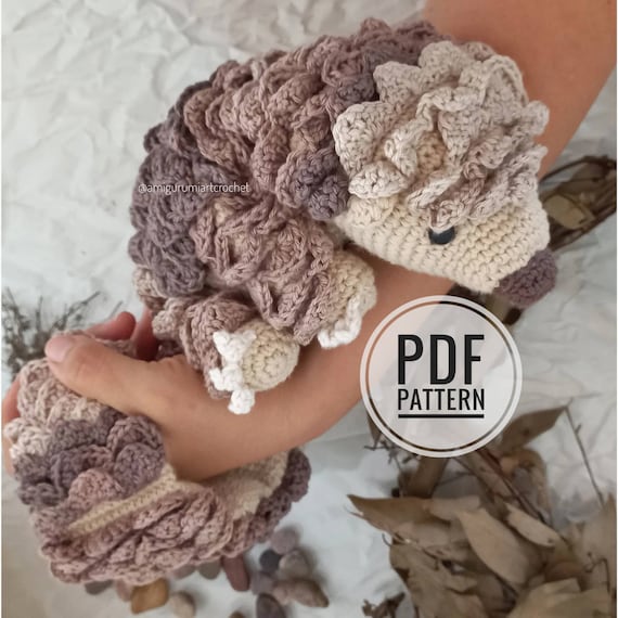 ENGLISH/ESPAÑOL Pdf Pattern Pangolin - Etsy