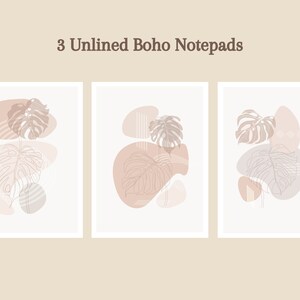 Boho Printable Notes Printable Stationery Printable Notepad | Etsy