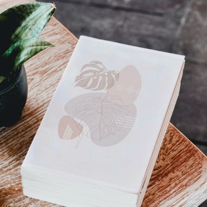 Boho Printable Notes Printable Stationery Printable Notepad | Etsy