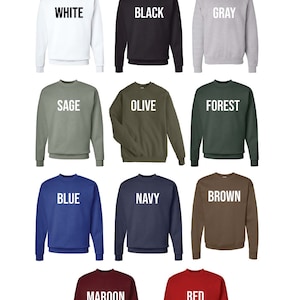 Team Name Sweatshirt With Puff Letters | Embossed Style Custom Team ...