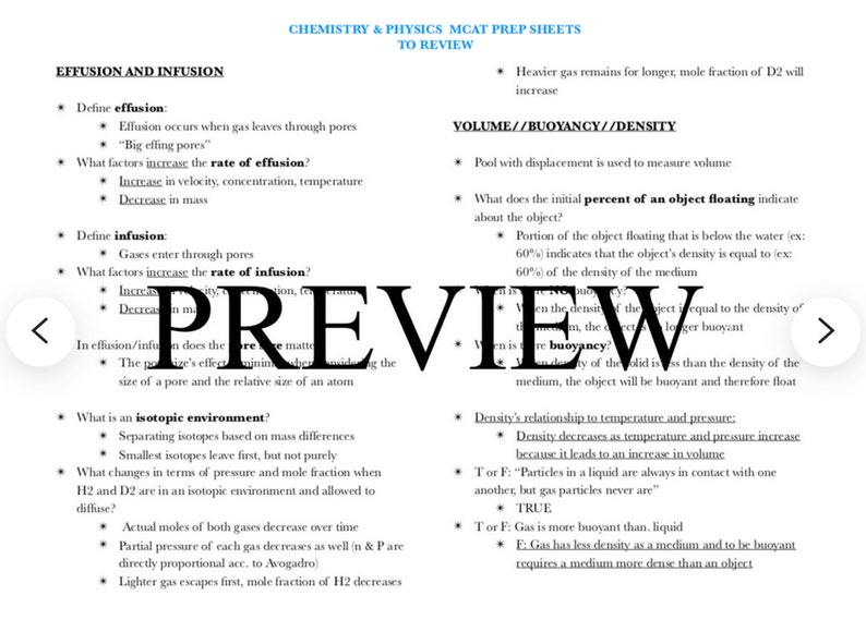 Ultimate MCAT Prep Set / MCAT Study Guide Mcat Study - Etsy