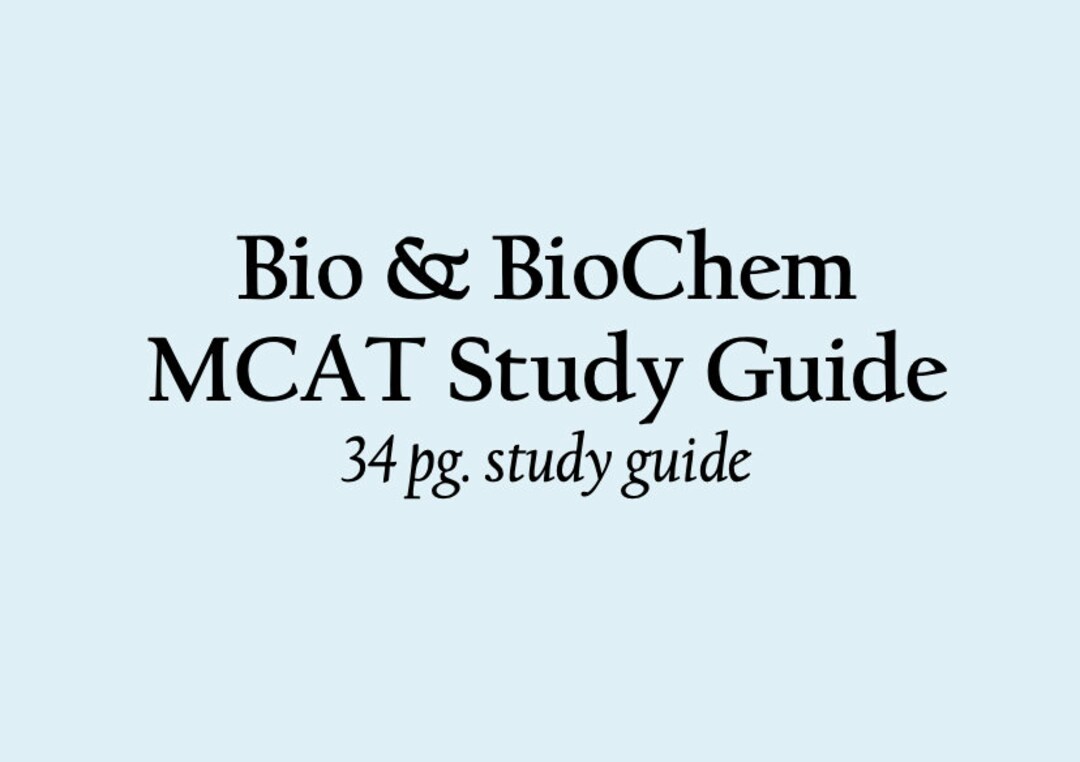 Bio, Biochem Mcat Study Guide / Study Guide / MCAT / Metabolic Pathways ...