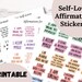 16 Printable Law of Attraction Stickers, Manifestation Stickers ...