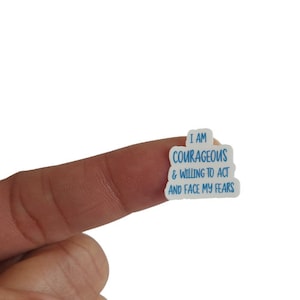 Self-confidence Quotes Mini Stickers, Positive Affirmation Sticker ...