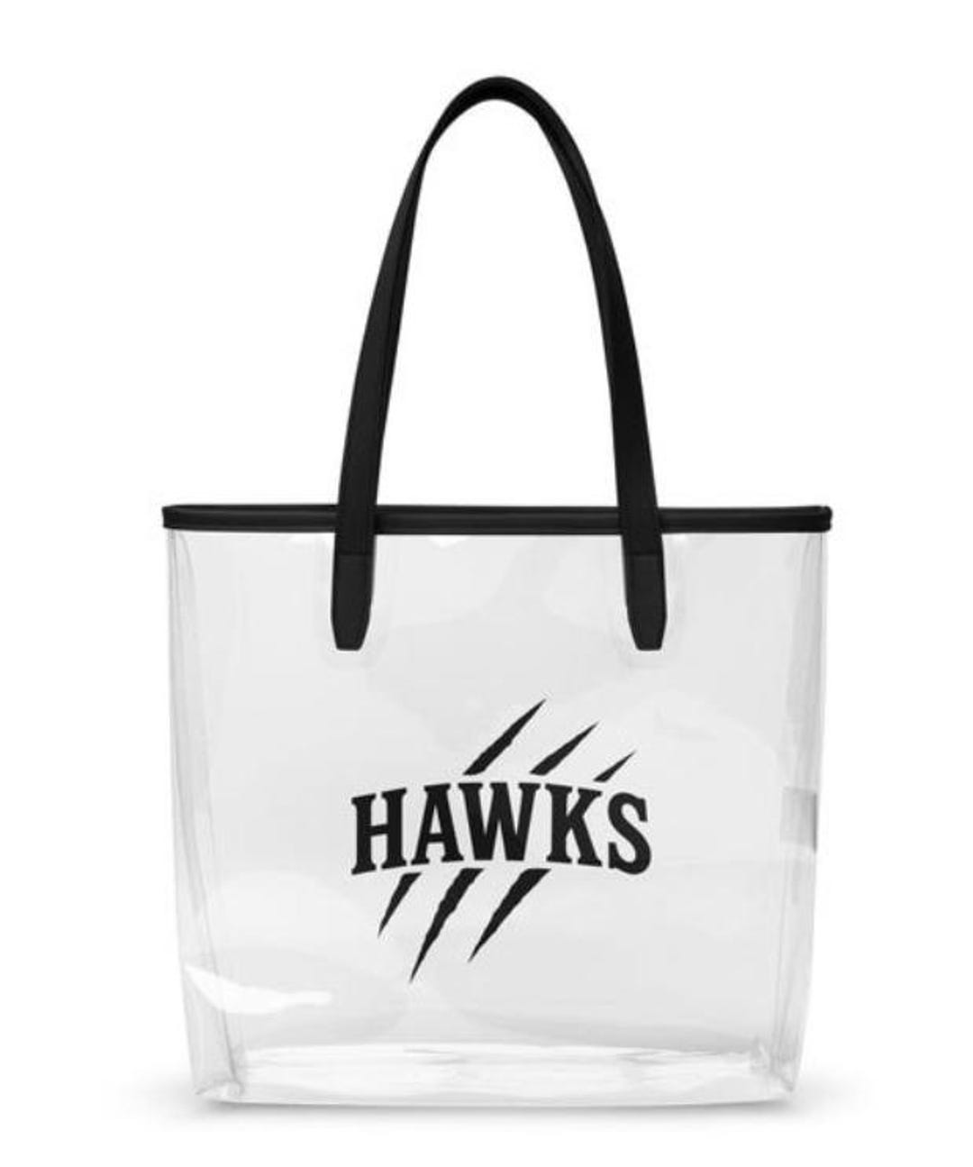 Hawks Game Day Clear Tote Bag: Stadium Approved - Etsy