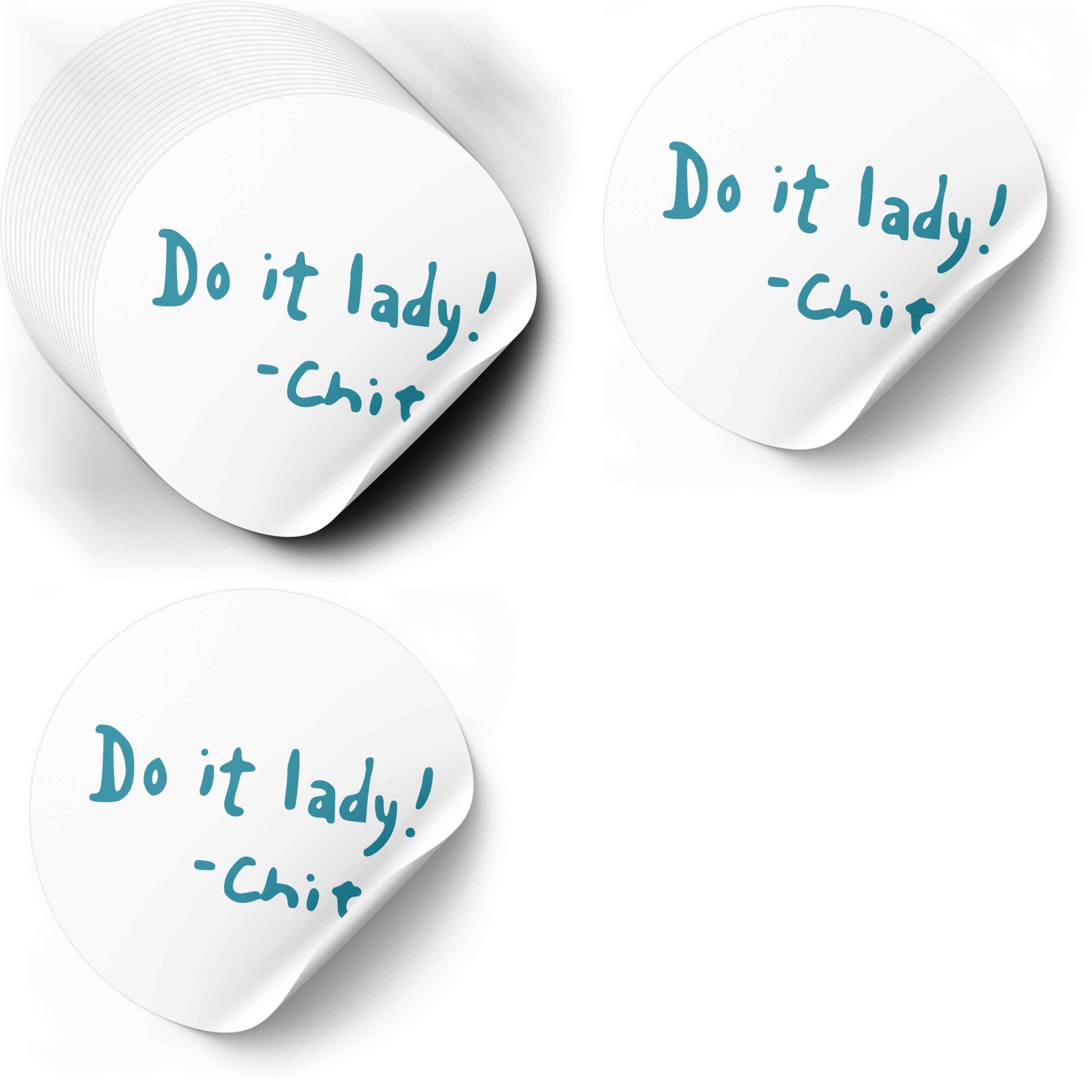 Do It, Lady Fan Art - Etsy