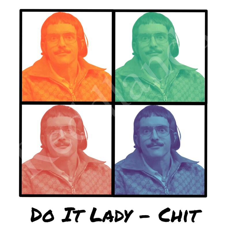 Do It Lady – Chit | Viral Tiktok Pop Art PNG SVG | Funny Retro Meme ...