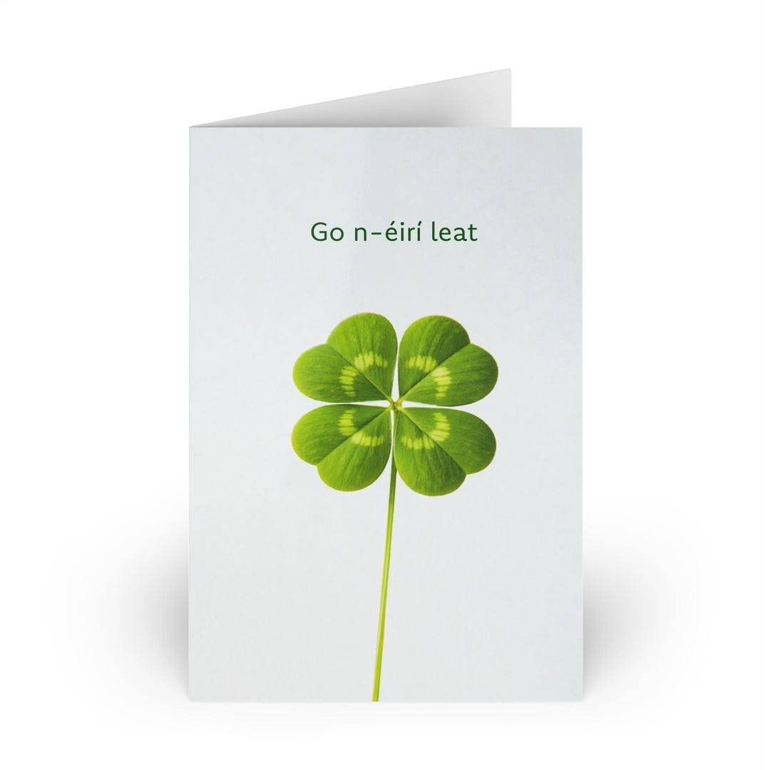 May You Have Good Luck - Greeting Card | Note Card - Etsy
