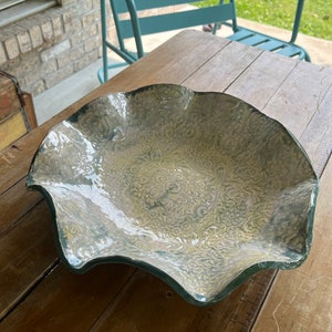 Outdoor Solar Ceramic Fountain//made in USA - Etsy