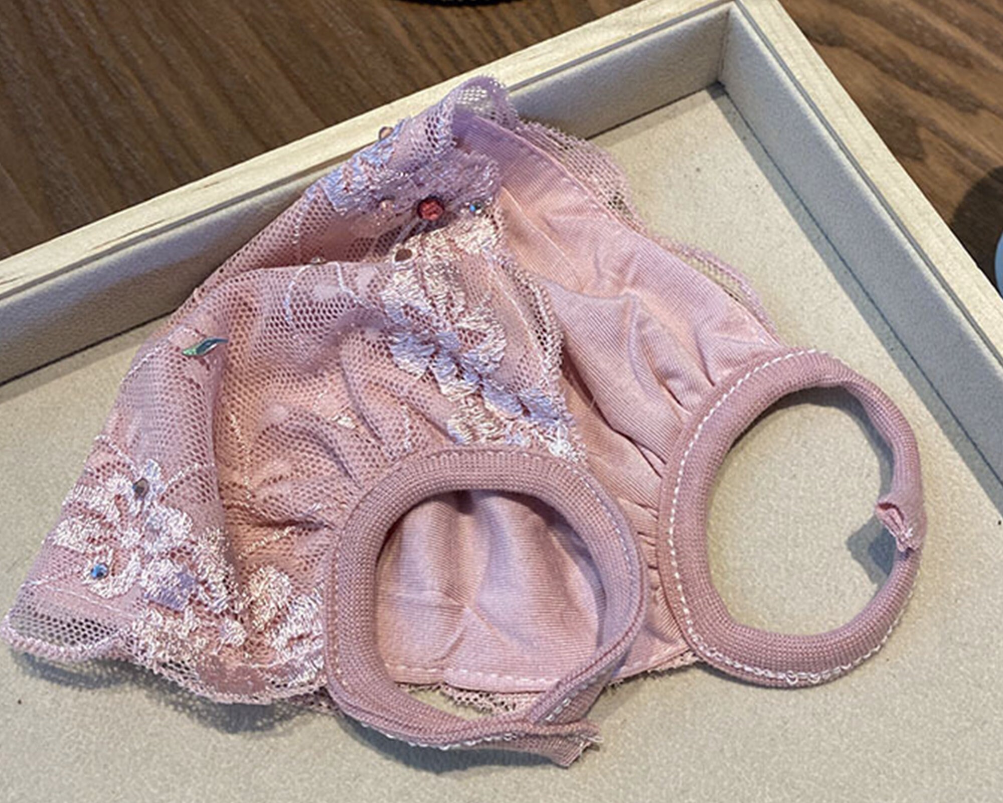 Bling Rhinestone Mask, Lace Face Mask, Washable, Reusable, Black Bling ...