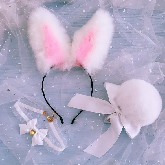 Bunny Ears And Tailbunny Ears Headbandtail Butt Plug And Etsy