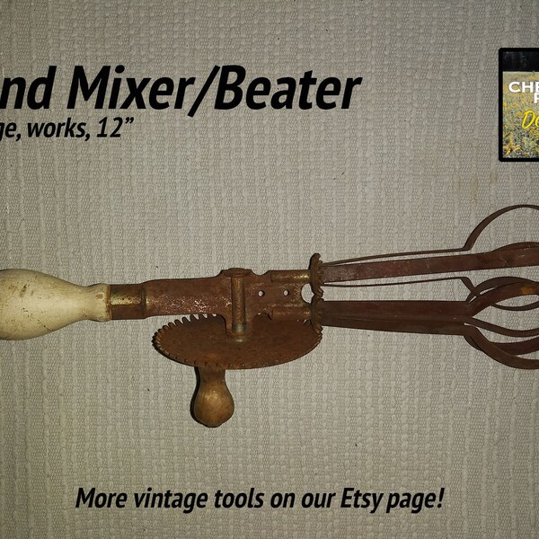 Antique Hand Mixer - Etsy