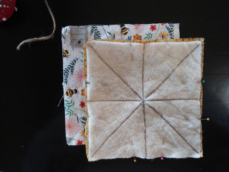 Easy Quilted Pot Holder Pattern Sew Your Own Instant Pdf - Etsy