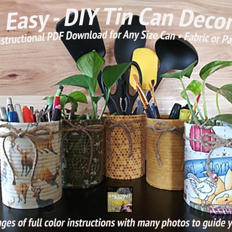 Tin Can Crafts - Etsy