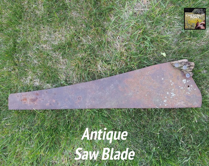 Rusty Saw Blade, 24 In. — Great for Vintage, Rustic or Metal Art Decor ...