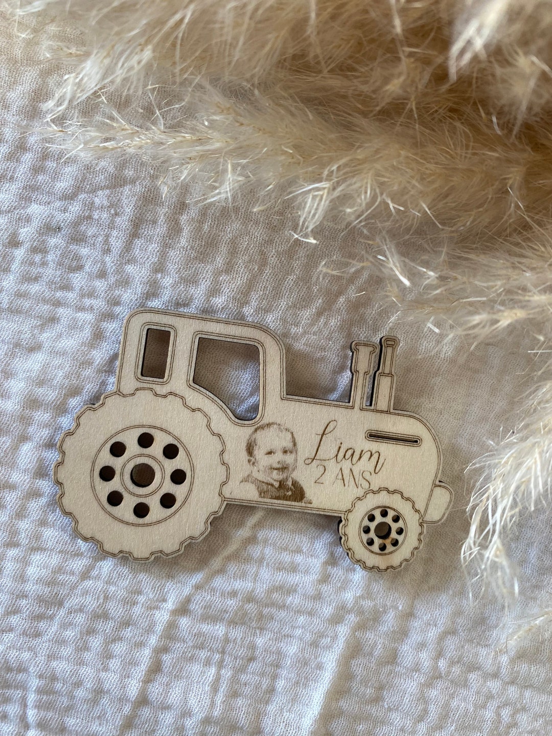 Personalized Tractor Magnet - Etsy