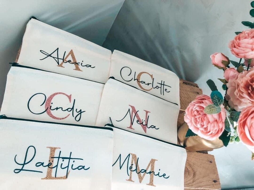 Personalized Pouch - Etsy
