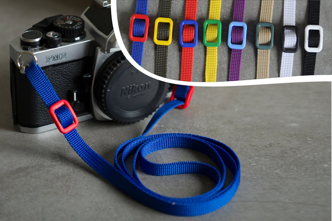 Thin Nylon Strap for Lightweight Cameras, Customizable, Film Camera ...